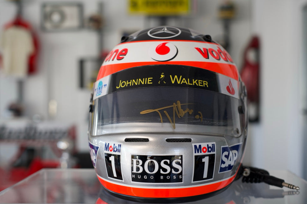 2007 Fernando Alonso McLaren-Mercedes Replica Helmet – F1 Lounge